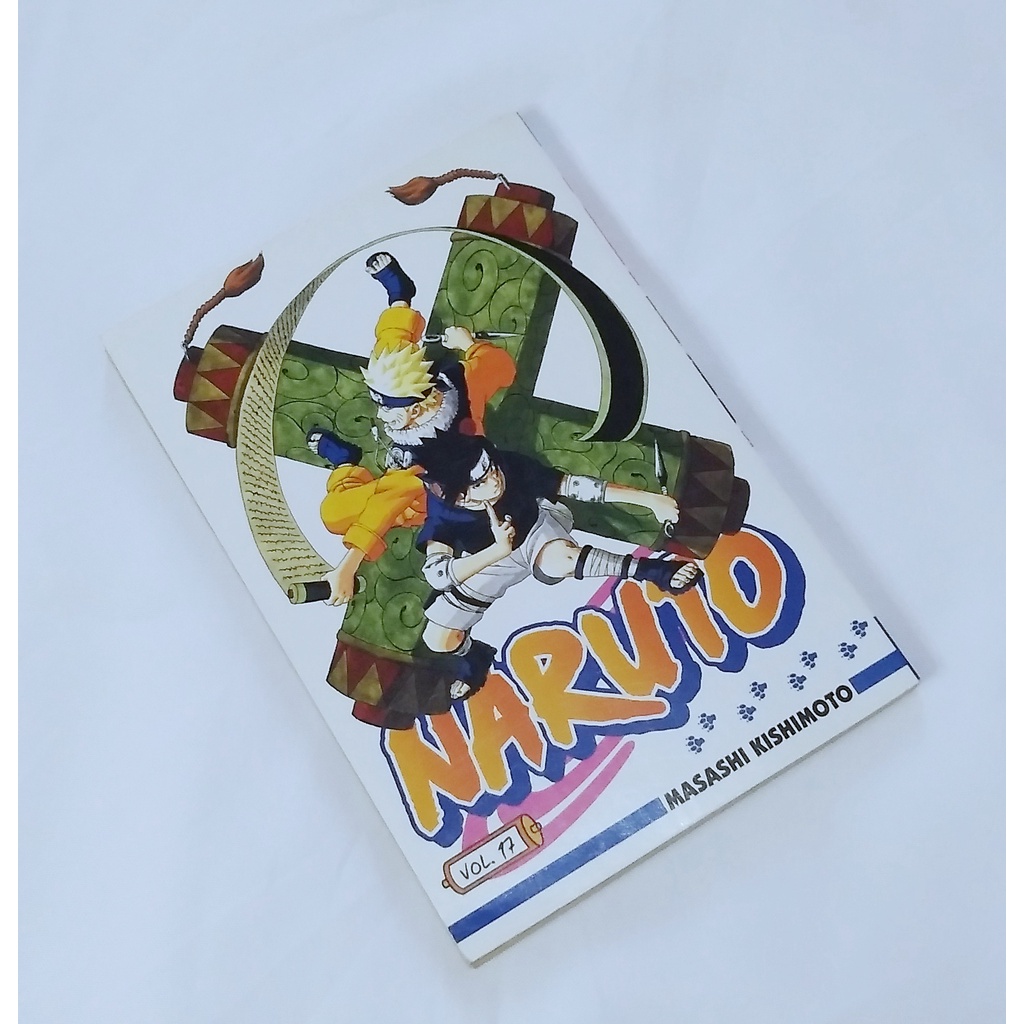 Mangá Naruto volume 17 - anime, Sasuke | Shopee Brasil