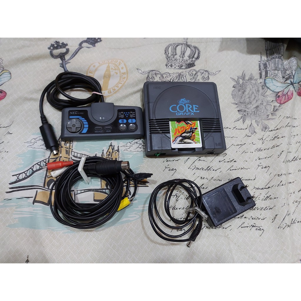 Console importado NEC PC Engine CORE GRAFX Completo AV + Jogo ...