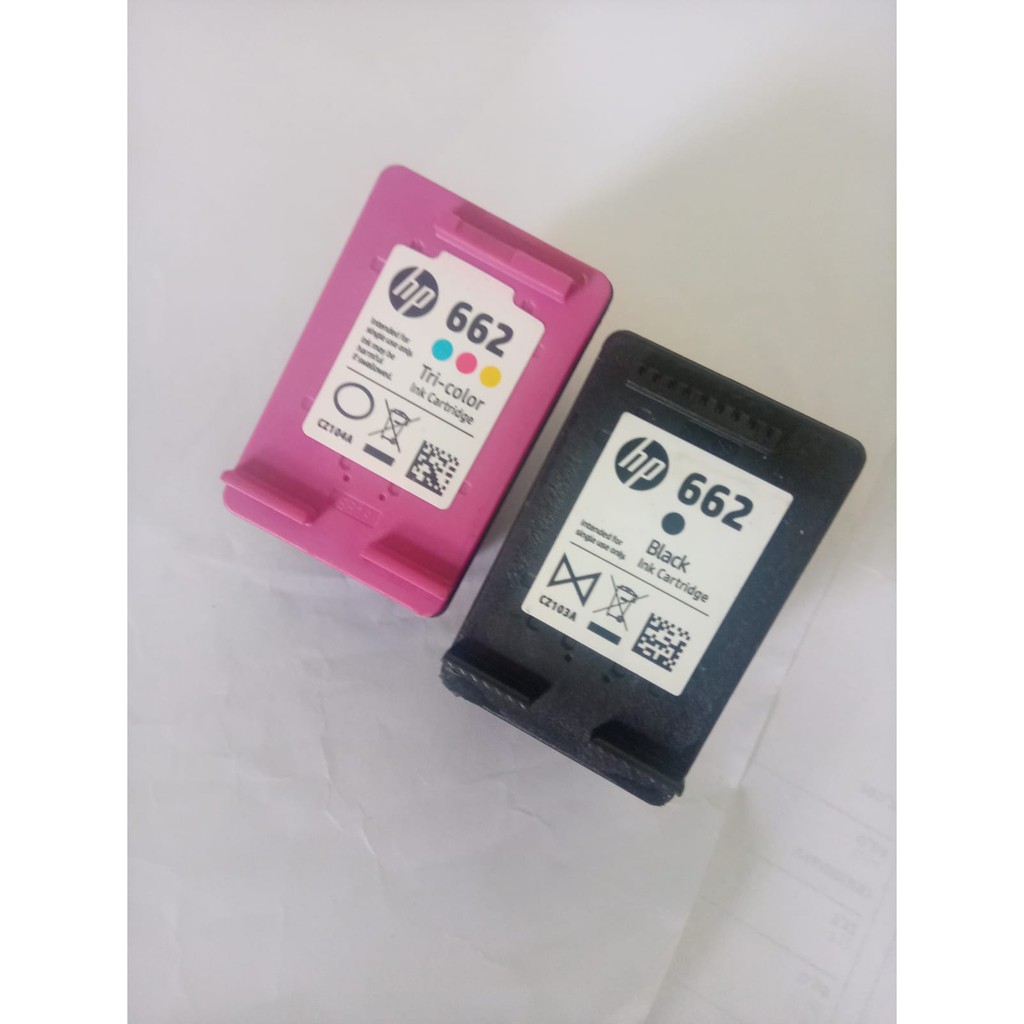 Cartucho Pp 662 Colorido Preto Hp (cz104ab CZ104AL) Cartucho 662 Modelo ...