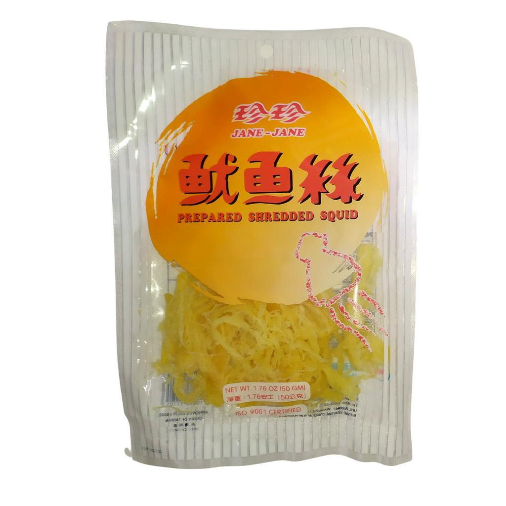 Lula desidratada desfiada, aperitivo 50g | Shopee Brasil