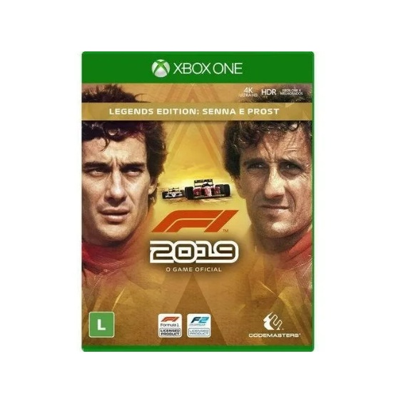 F1 2019 Legends Edition (mídia Física) - Xbox One (novo) | Shopee Brasil