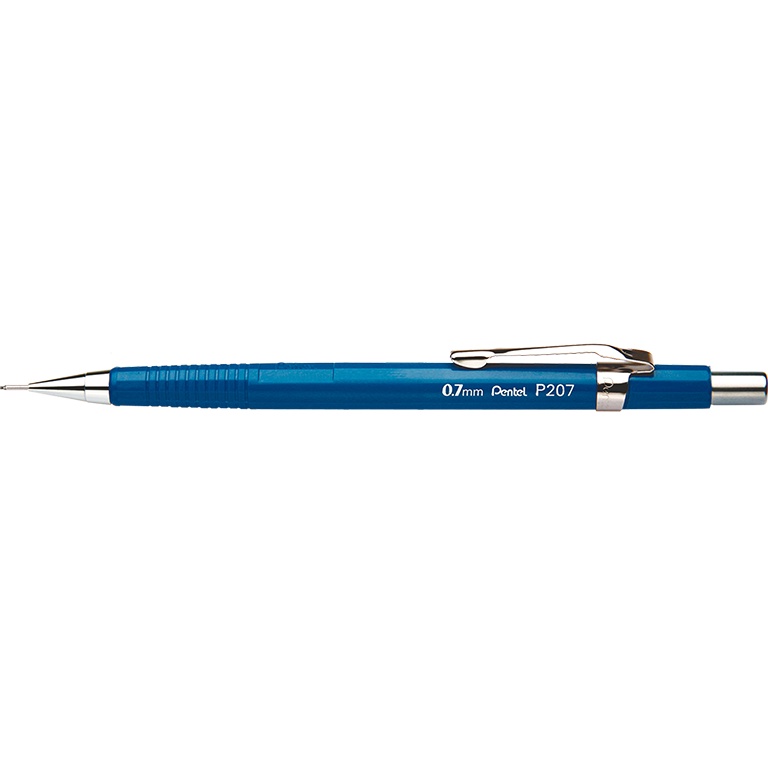 Lapiseira Pentel P-207 Azul | Shopee Brasil