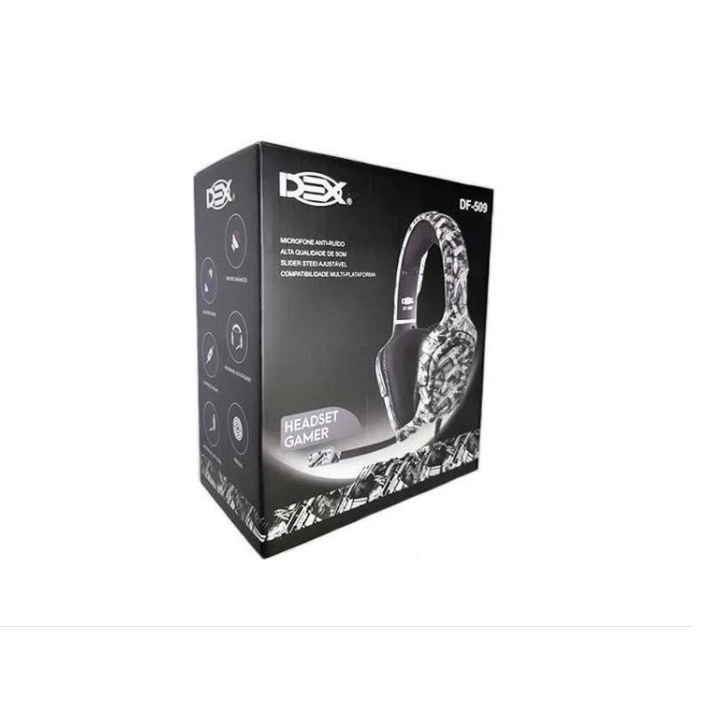 Fone Gamer Dex Df-509 | Shopee Brasil