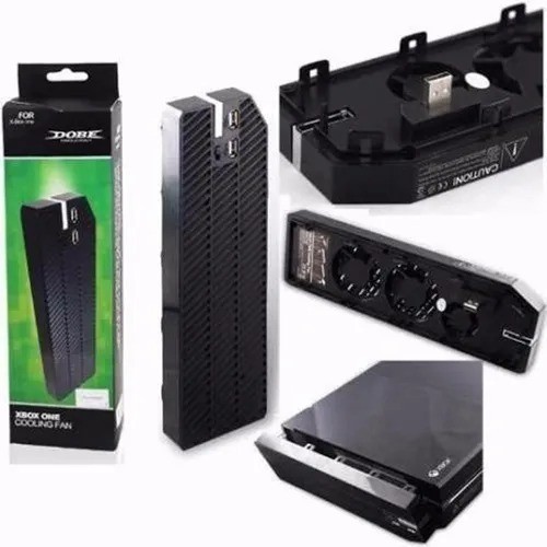 Cooler Fan 3 Ventoinhas Alta Potencia 4000 Rpm Para Xbox One | Shopee ...