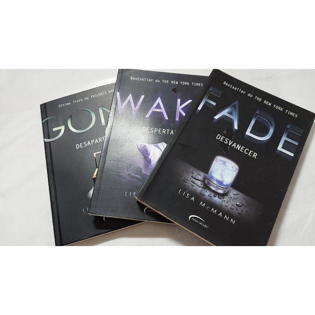 Livro: Gone - Desaparecer / Wake - Despertar / Fade - Desvanecer Lisa ...