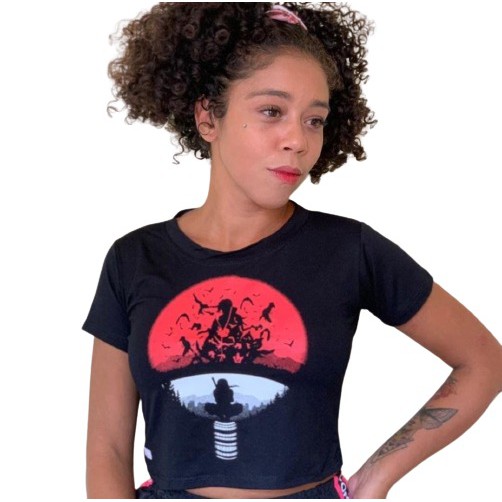 KIT Revenda 10 Cropped Nuvem Akatsuki | Naruto Itachi Uchiha | Shopee ...