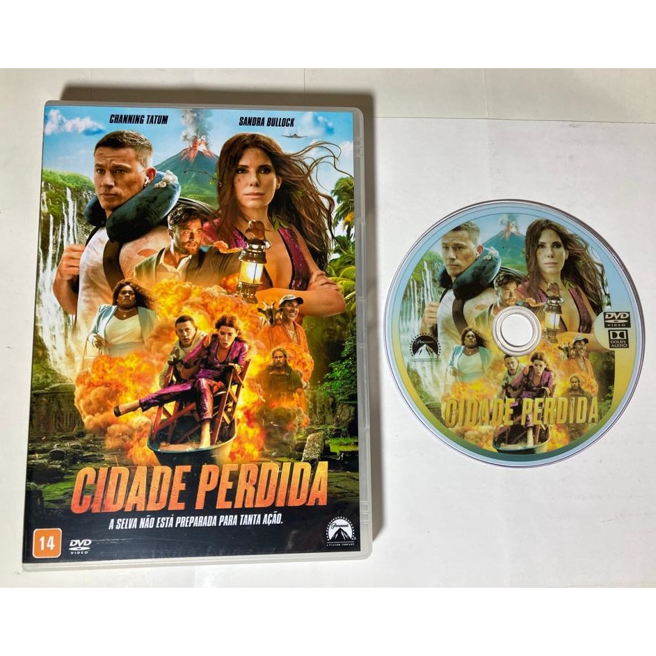 DVD - Cidade Perdida - Dublado e Legendado | Shopee Brasil