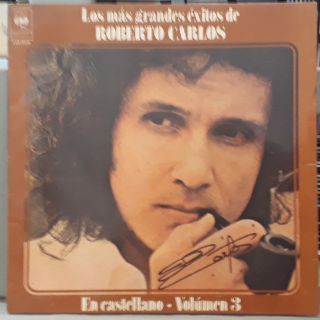 LP Disco De Vinil Roberto Carlos - Los Más Grandes Exitos En Castellano ...