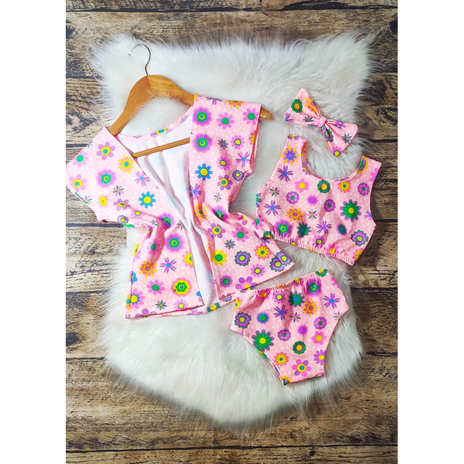 Biquíni infantil biquíni temático roupa de praia roupa de piscina roupa ...