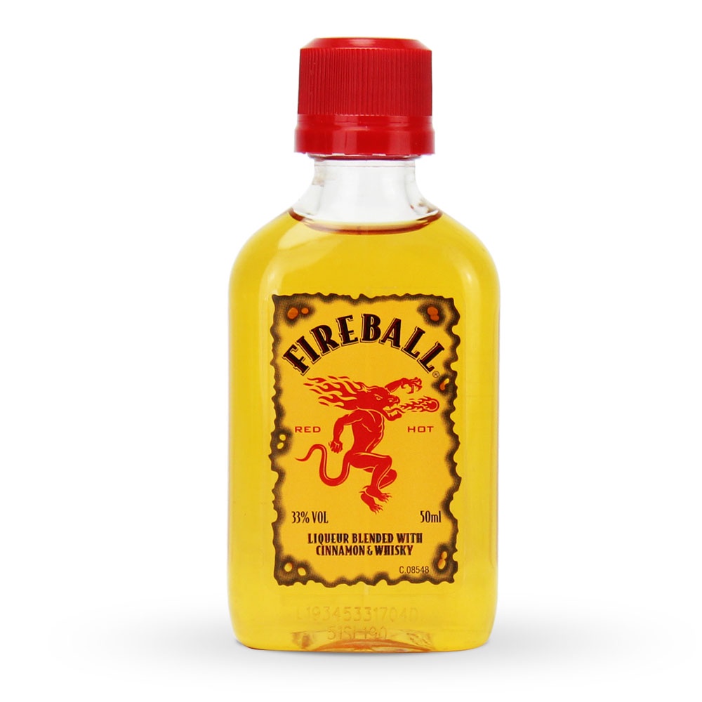 Mini Whisky Fireball Canela 50ml original - Desconto no Preço