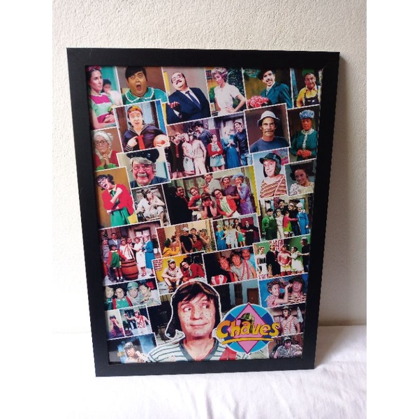 chaves série quadro poster cartaz Kiko Chiquinha seu madruga dona ...