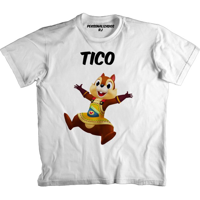 Camiseta TICO – ESQUILO DISNEY | Shopee Brasil