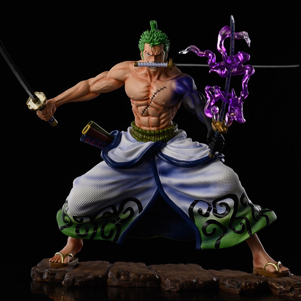 One Piece Roronoa Zoro Enma Sword GK Collection Figure Desktop Decor ...
