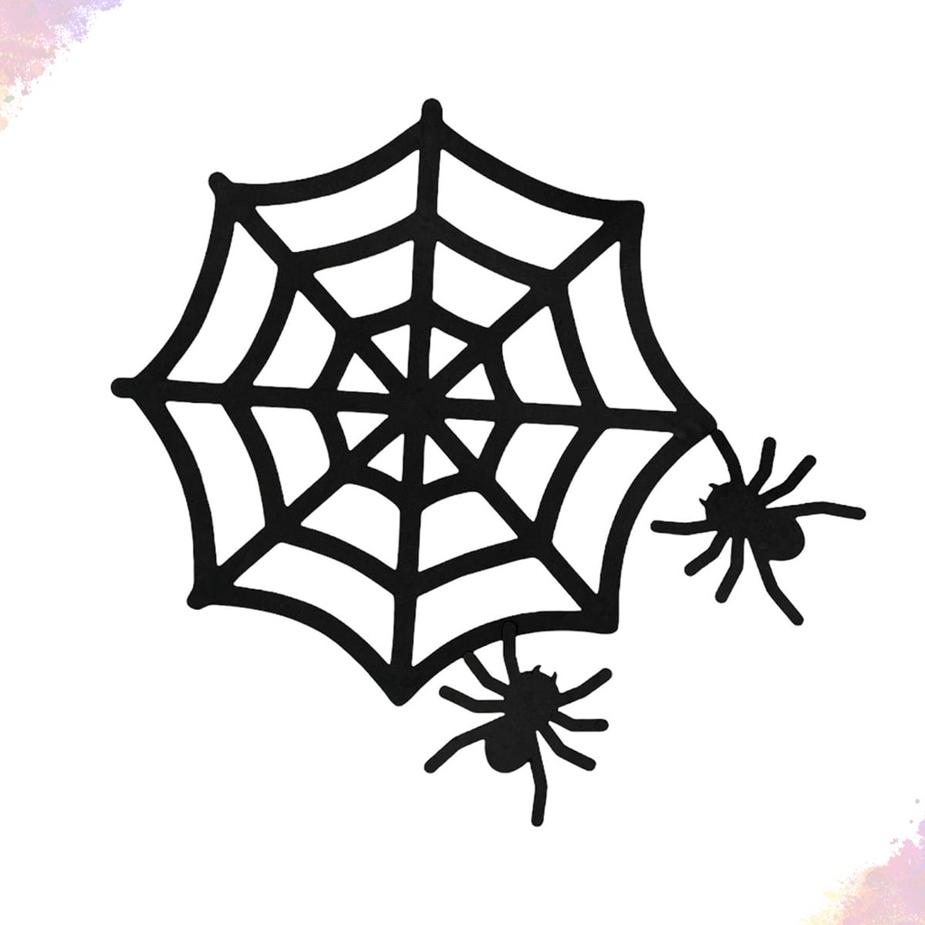 Teia De Aranha Decorativa Gigante Em Eva Decoração Halloween | Shopee ...