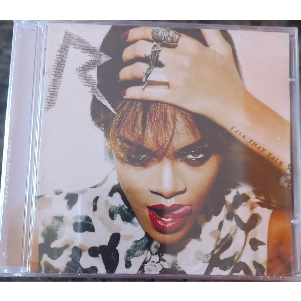 CD RIHANNA - TALK THAT TALK - LACRADO | Shopee Brasil