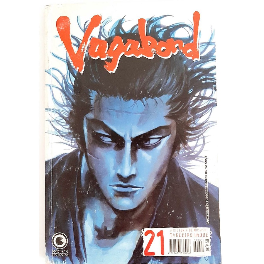 Mangá Vagabond - Volumes 21 e 24 (Editora Conrad) | Shopee Brasil