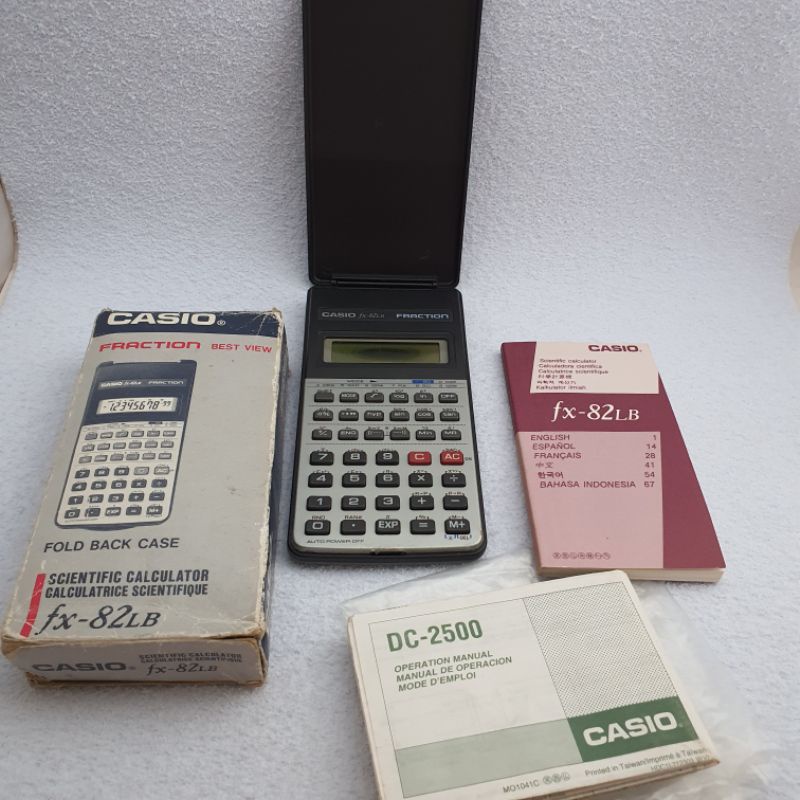 Calculadora científica Casio Fx-82lb Fraction (usada) | Shopee Brasil