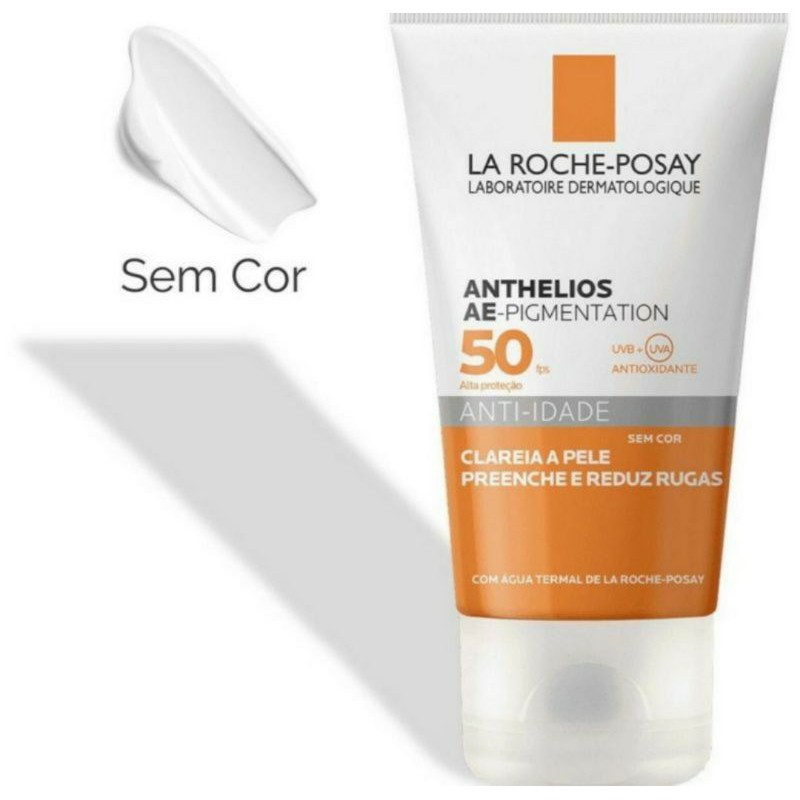 Protetor Solar Anthelios AE Anti Idade 50 Fps S/ Cor La RochePosay (Ler ...