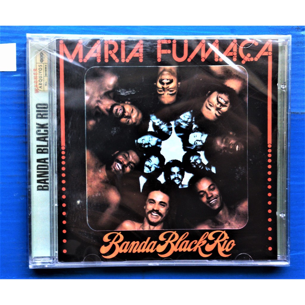 Cd Banda Black Rio - Maria Fumaça - 1977 - Cd Novo Lacrado | Shopee Brasil
