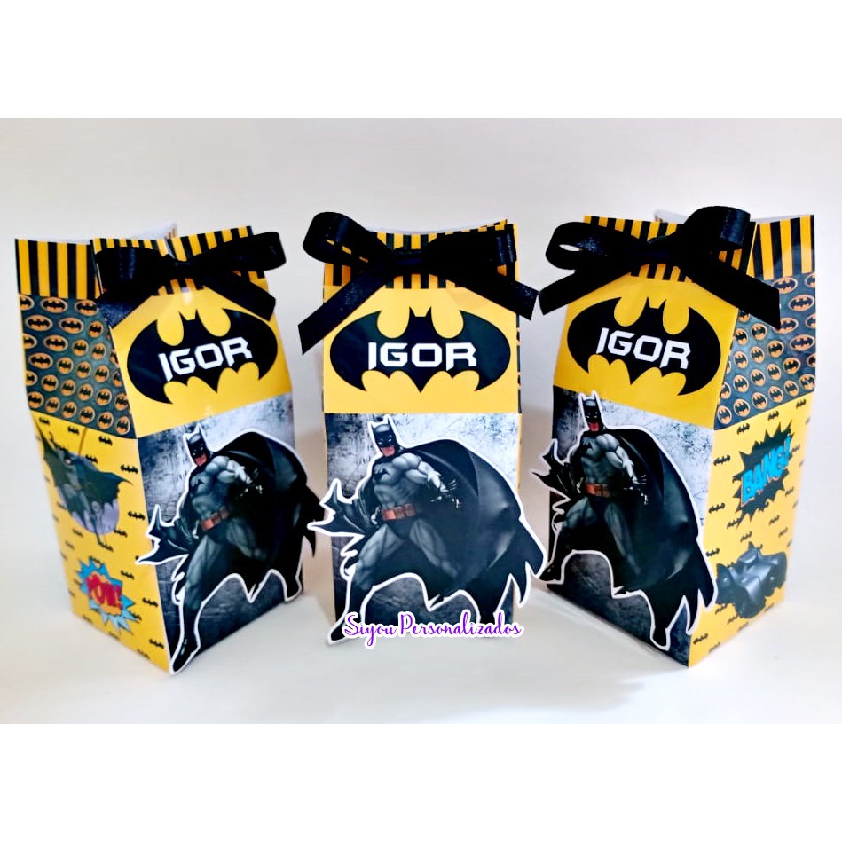 Caixa Milk Batman 10 unidades | Shopee Brasil