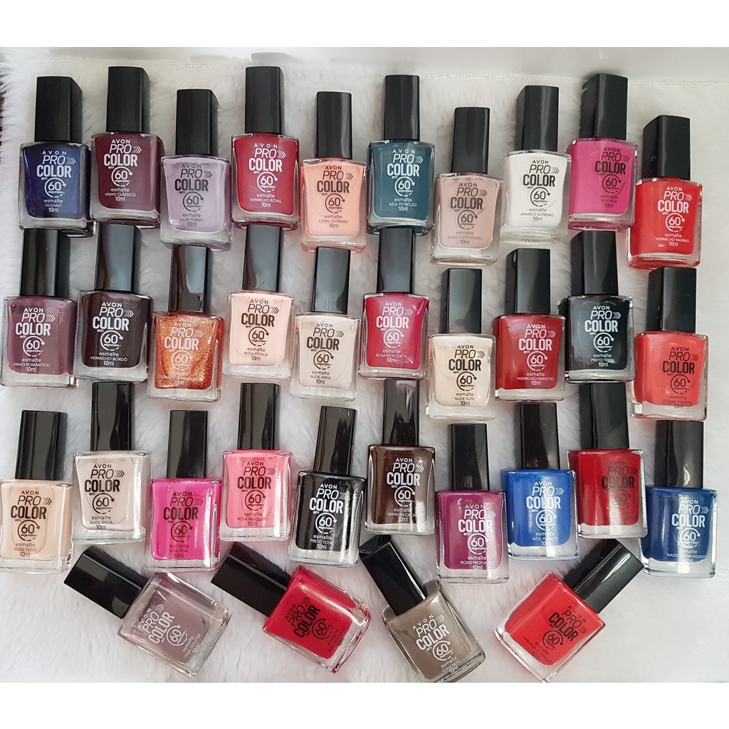 Esmalte Avon Pro Color 10ml | Shopee Brasil