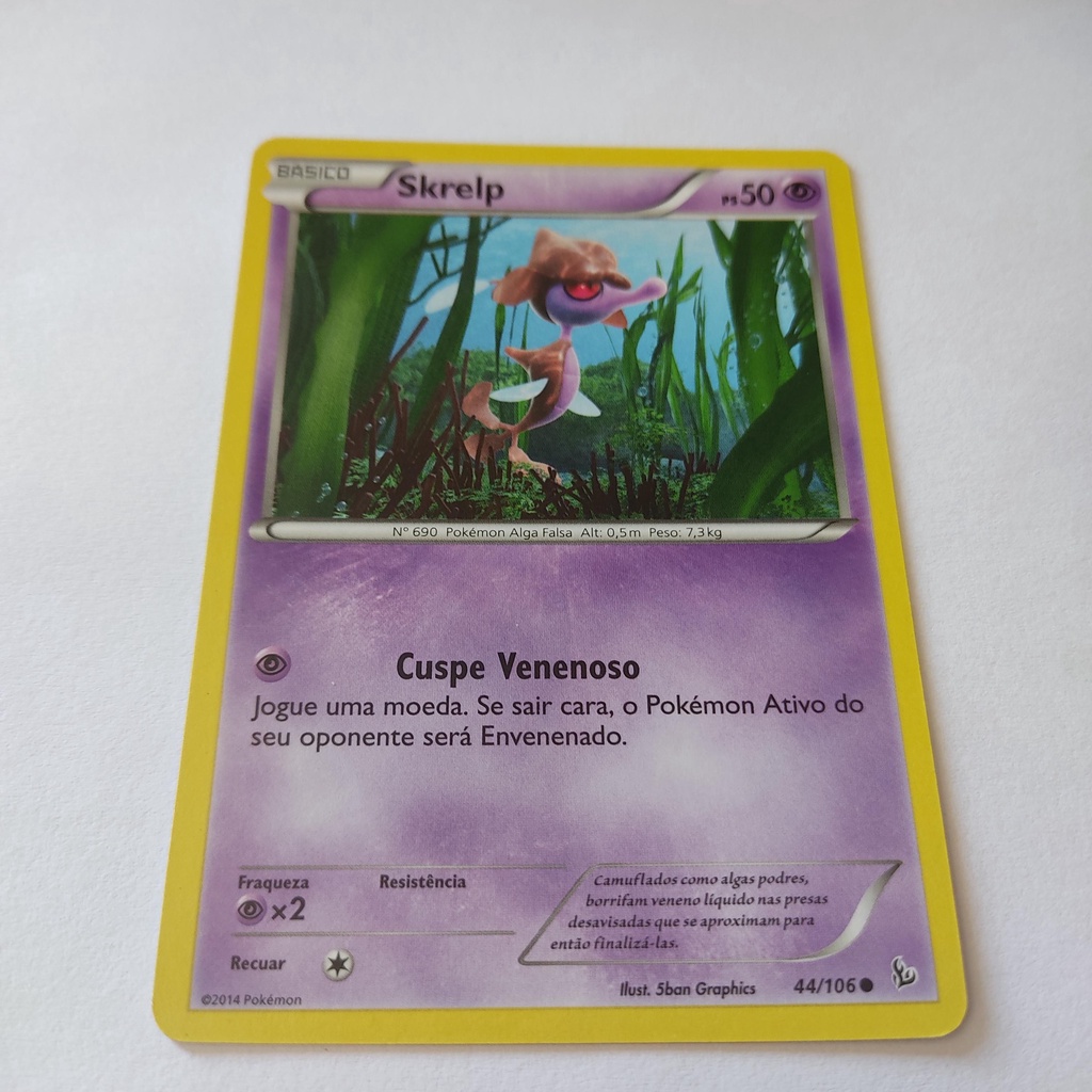 Skrelp 44/ Carta pokemon tcg | Shopee Brasil