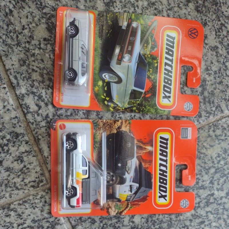 kit 2 Miniaturas Matchbox | Shopee Brasil