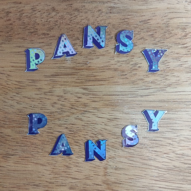 Adesivo PANSY - Frank Iero - My Chemical Romance | Shopee Brasil