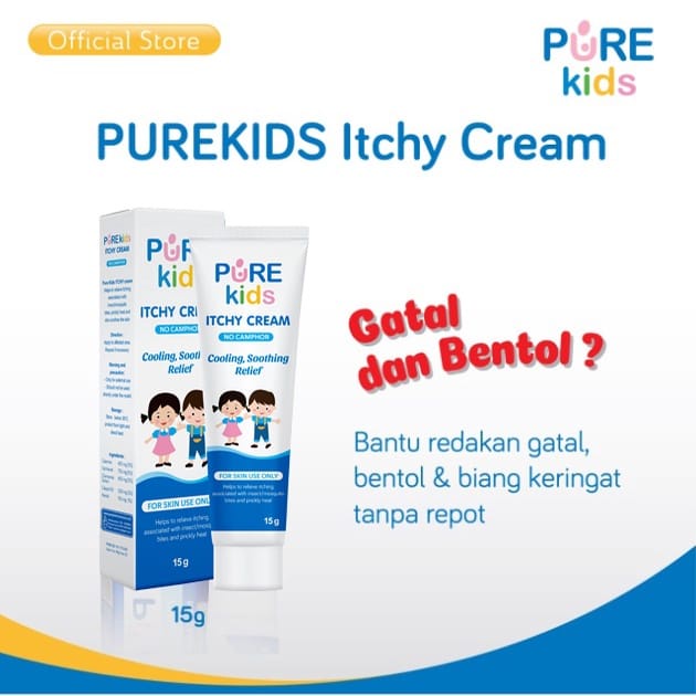 Creme Puro Itchy Kids 15g | Shopee Brasil