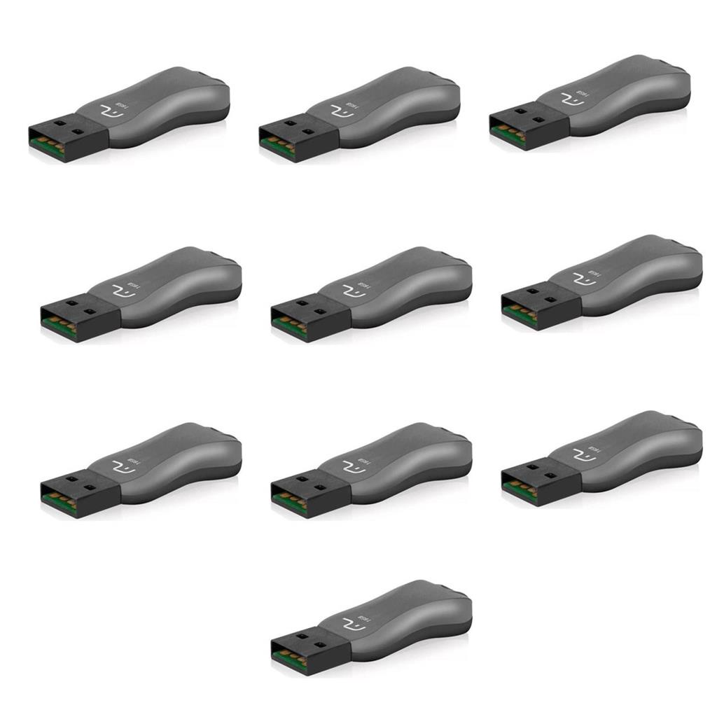 Kit 10 Pen Drives Multilaser 16GB PD602 Titan Preto Original Atacado ...