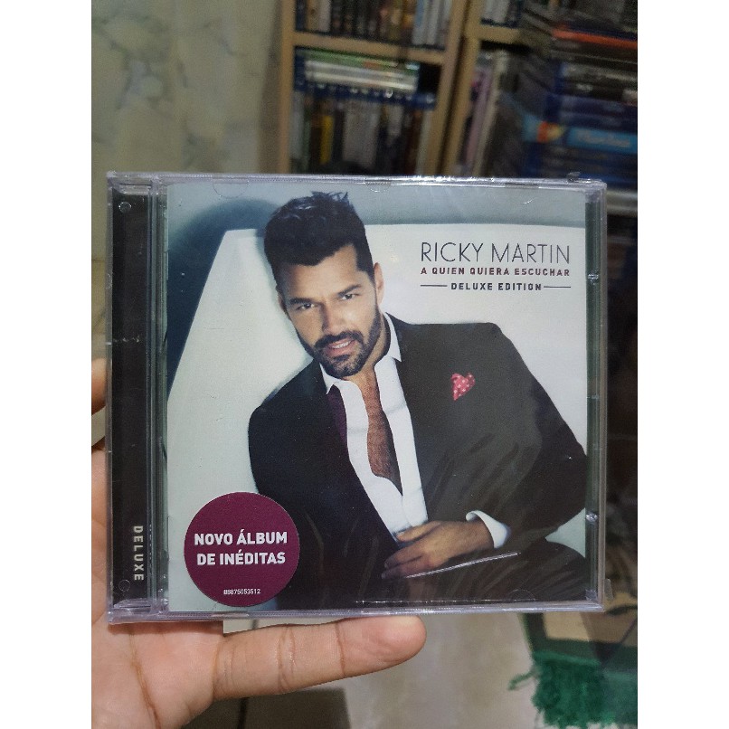 Cd Rick Martin A Quien Quiera Escuchar Lacrado | Shopee Brasil