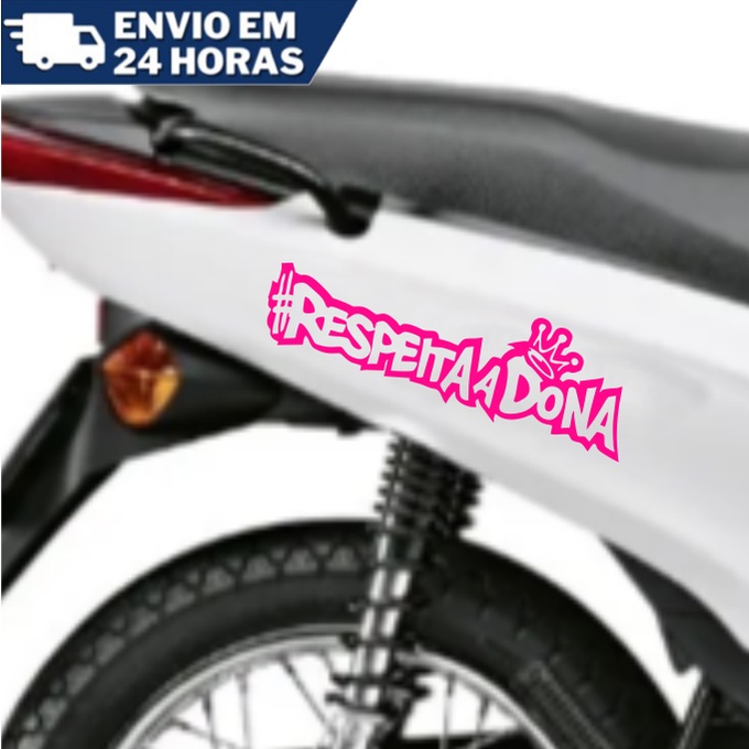 Adesivo Biz 125 100 110i Neo - 2 Adesivos Moto Honda Lateral - 12 cores ...