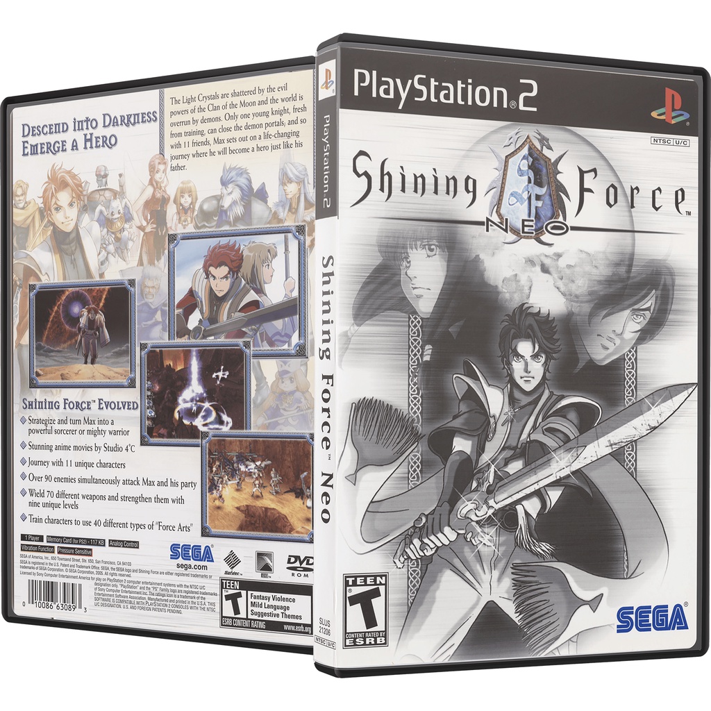 Shining Force Neo (USA) para ps2 | Shopee Brasil