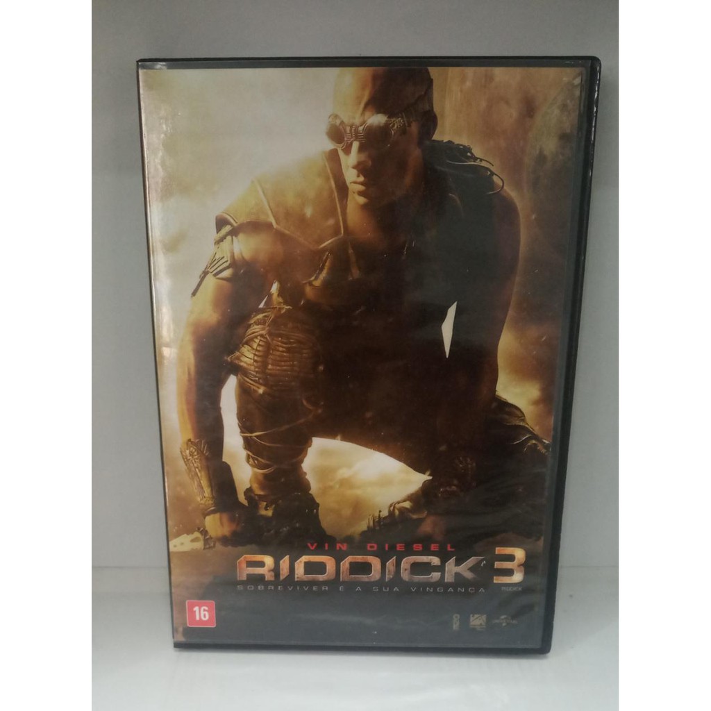 Dvd Riddick 3 - Vin Diesel * Original e Usado | Shopee Brasil
