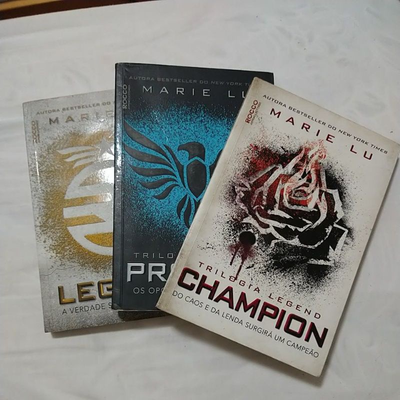 Box - Legend A Trilogia (Legend, Prodigy, Champion) - Marie Lu | Shopee ...