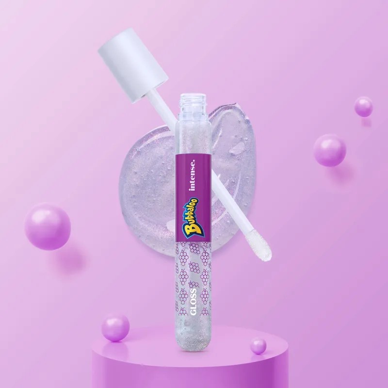 Gloss Labial Incolor Uva Intense Bubbaloo 5ml | Shopee Brasil