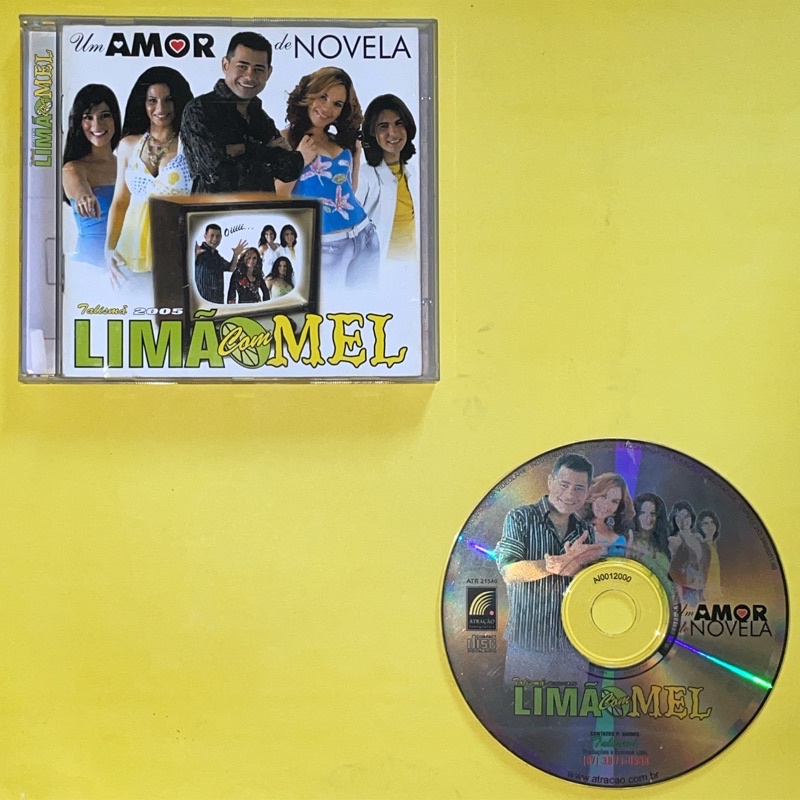 CD Limão com Mel Amor de Novela | Shopee Brasil