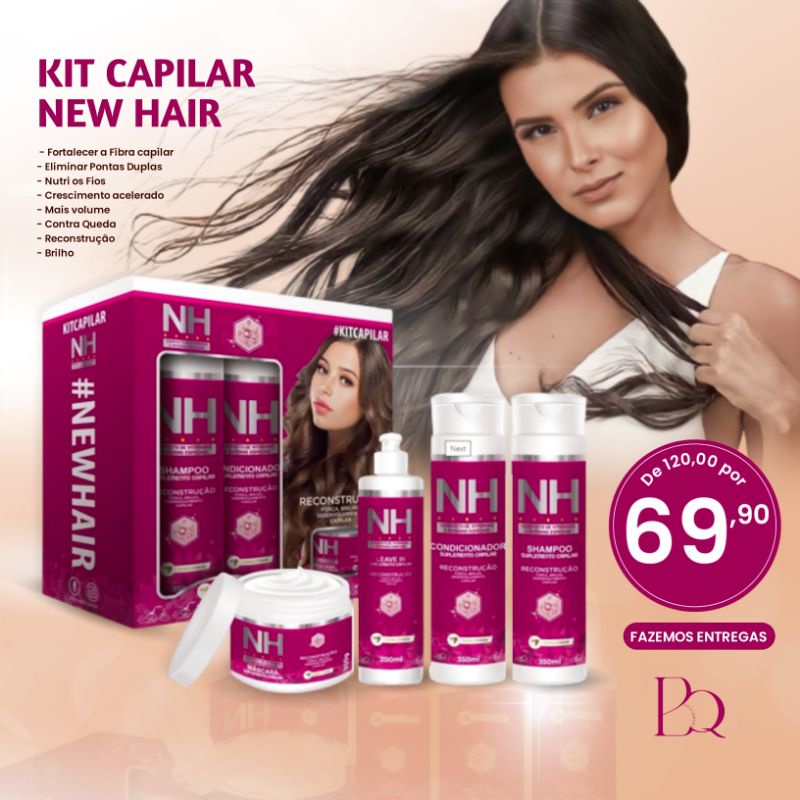 Kit New Hair | Shopee Brasil