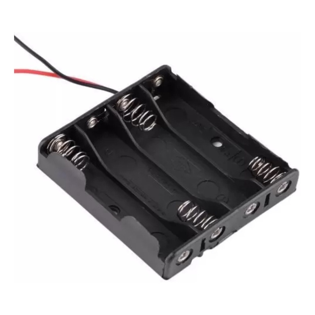Suporte Para 4 Pilhas Aaa Palito - Arduino esp pic | Shopee Brasil