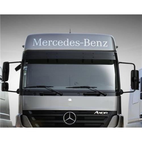 Adesivo Mercedes-Benz Teto Axor, Atego, Actros... Preto,Branco,Cinza ...