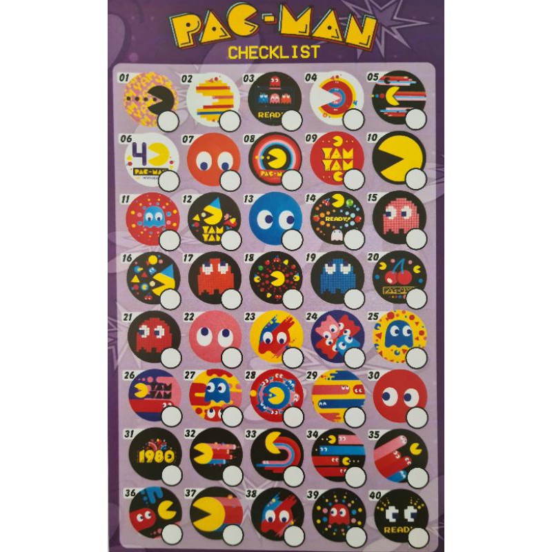 Tazos Pac-Man Lacrados / Elma Chips | Shopee Brasil