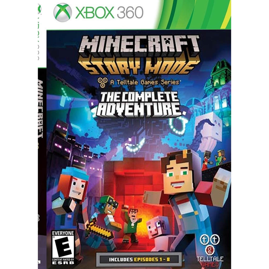 Minecraft Story Mode Xbox 360 | Shopee Brasil