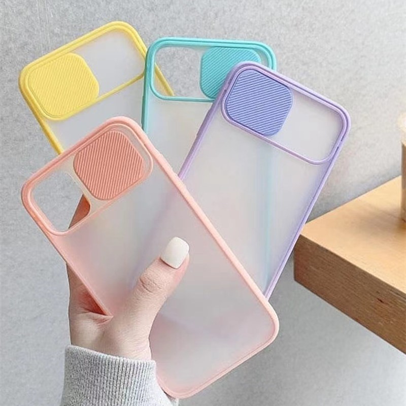 Slide Camera Protection Cases iPhone 12 11 Pro Max X XR XS Max 6 7 8 ...