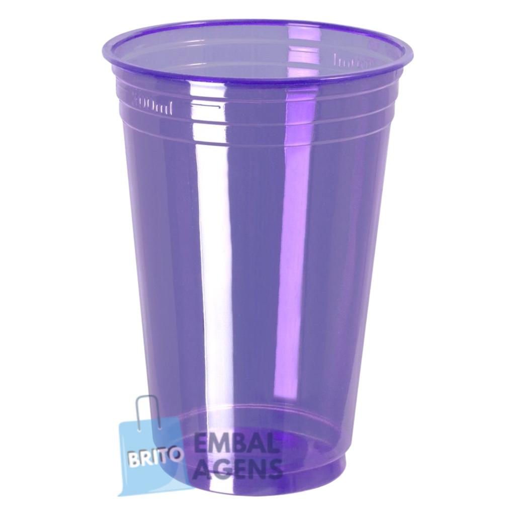 Copobras Copo Balada Neon 300ml C/ 100 Unidades | Shopee Brasil