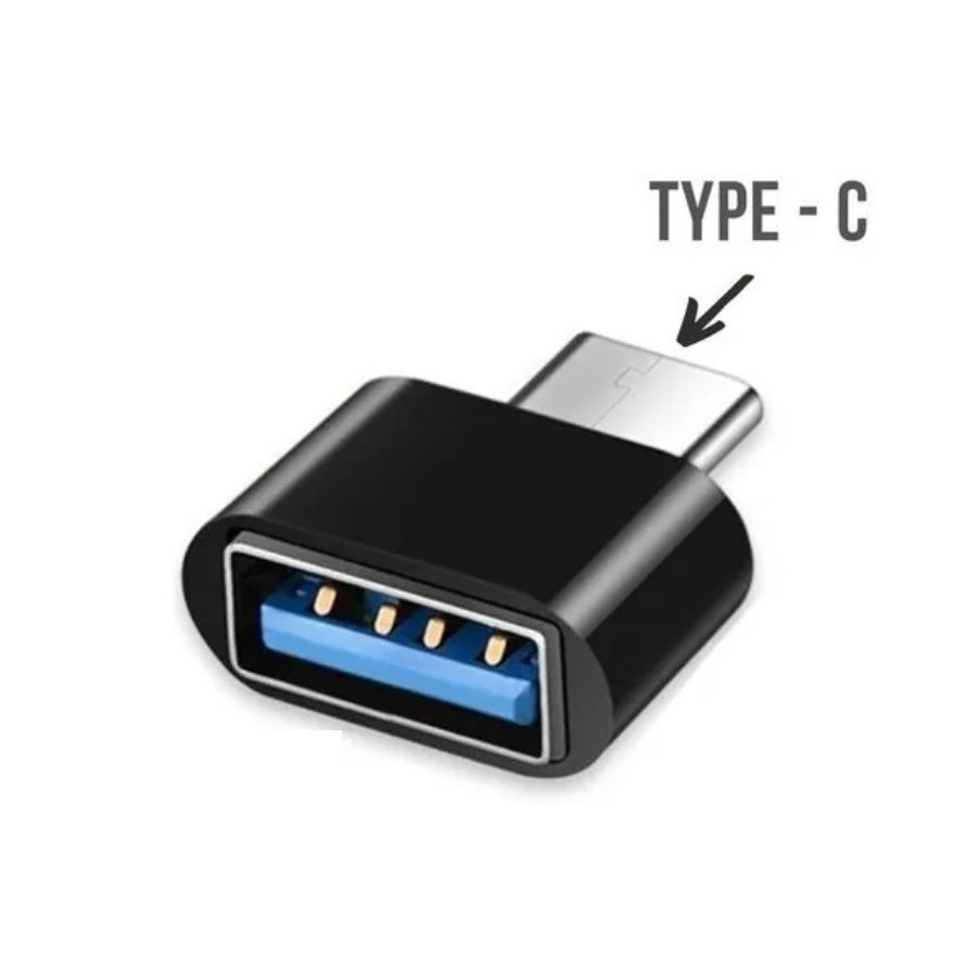 Adaptador Conector USB Fêmea Para Tipo C | Shopee Brasil