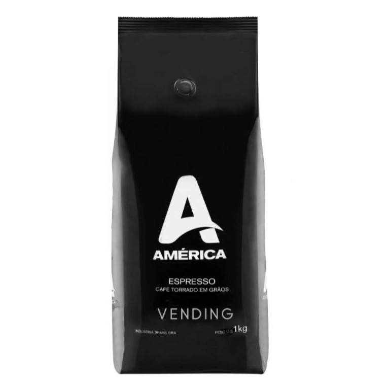 Café América Torrado Em Grãos Vending 1kg | Shopee Brasil