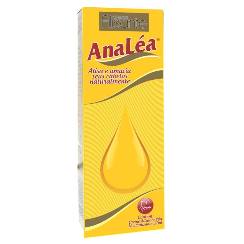 Creme Alisante AnaLéa 80g | Shopee Brasil