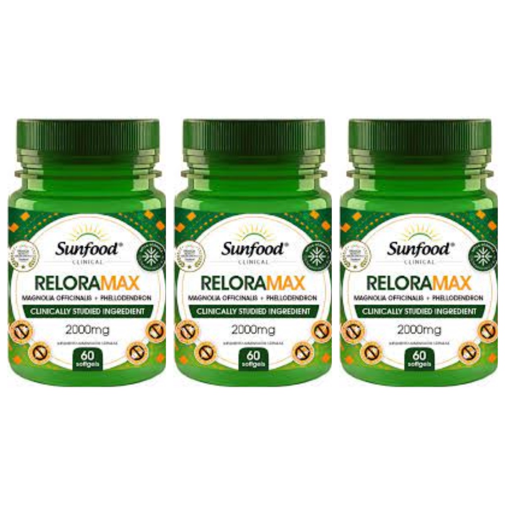 Relora Max 2000Mg Softgels Sunfood | Shopee Brasil