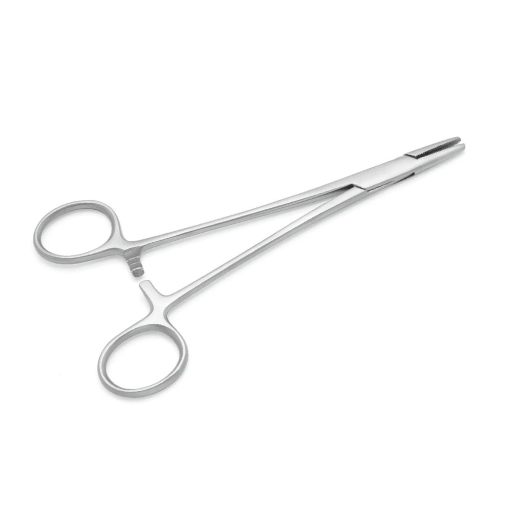 Porta Agulha Mayo Hegar 18Cm - Reta | Shopee Brasil