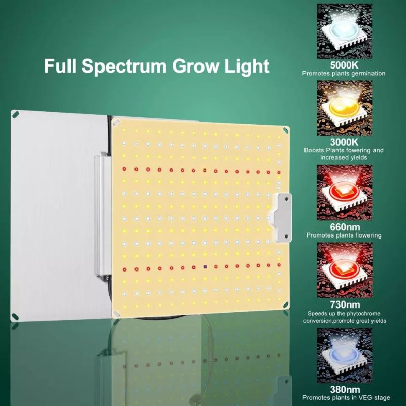 Quantum Board 120W Samsung led281b+UV+IR painel led cultivo grow | Shopee Brasil